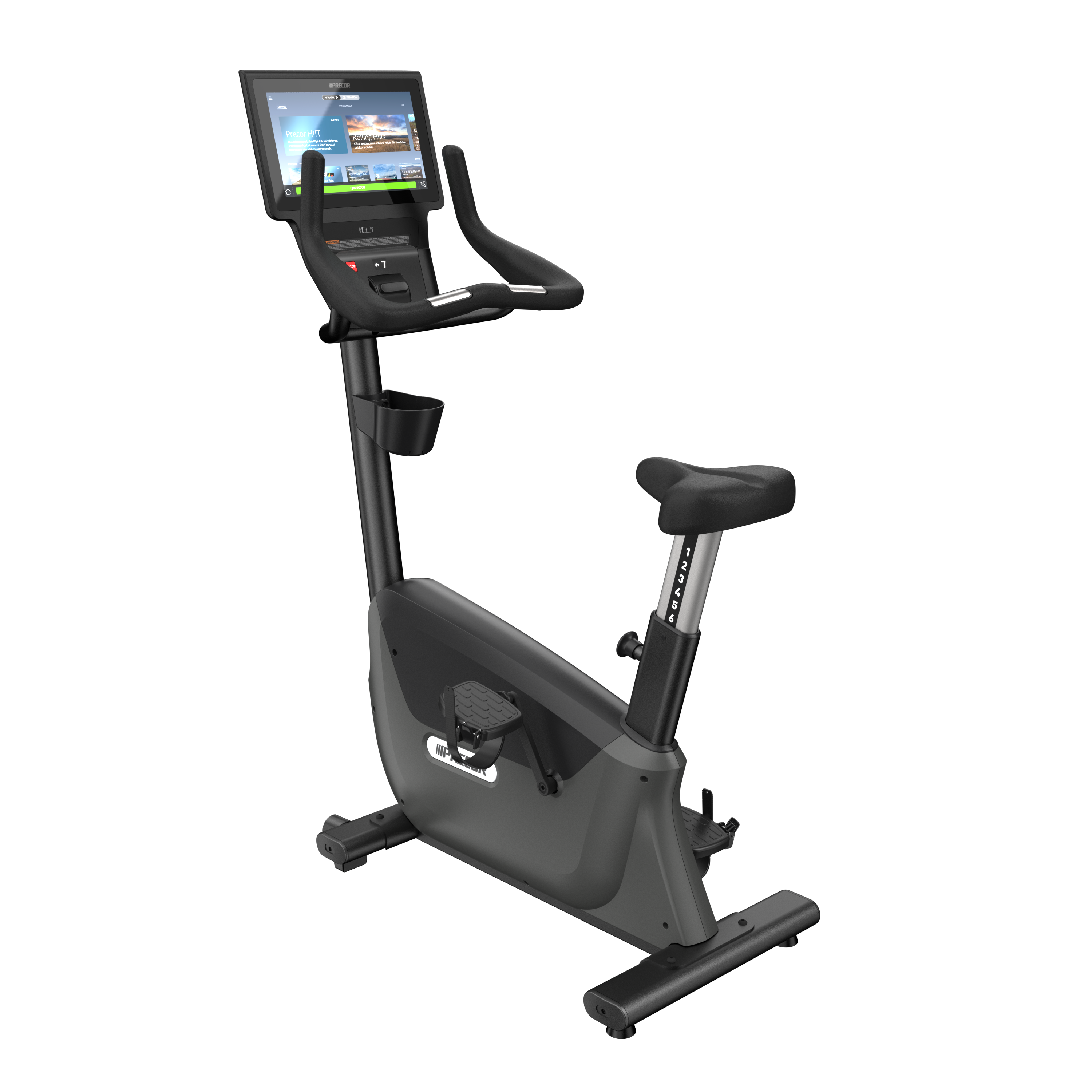 Precor UBK 600 Line Upright Bike | Bike | Fitness Expo Store